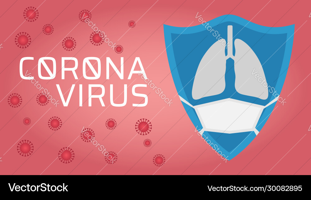 Protect from coronavirus concept Royalty Free Vector Image
