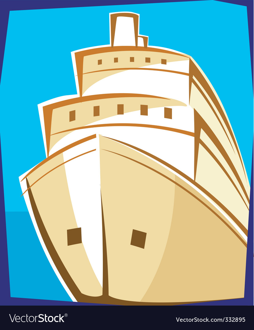 Ship Royalty Free Vector Image - VectorStock