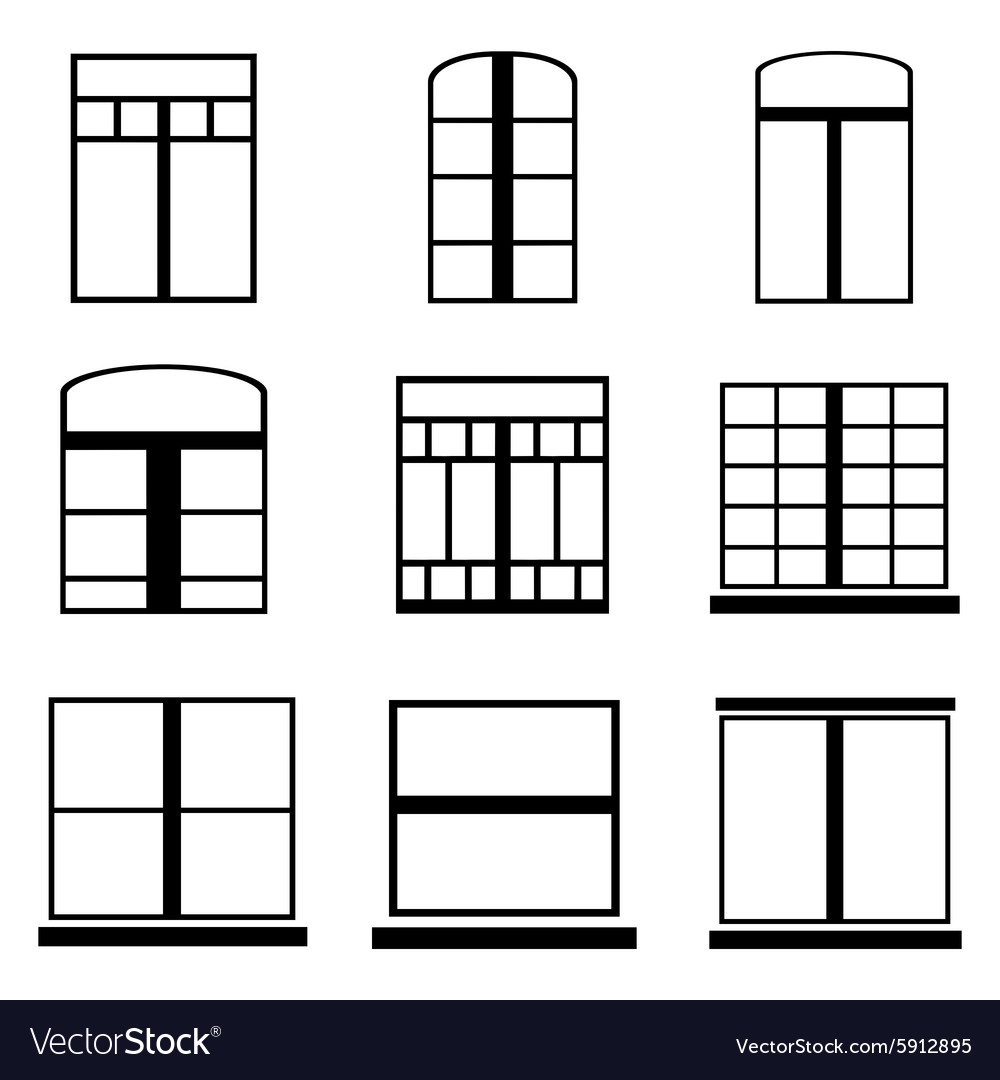 Window Royalty Free Vector Image - VectorStock