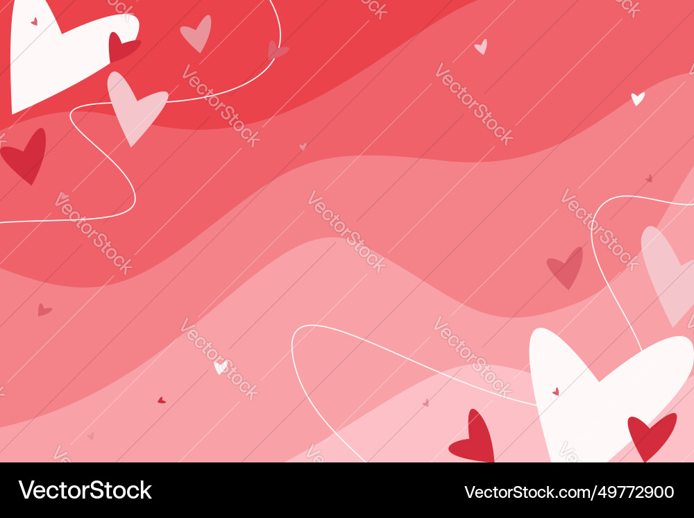 Happy valentine day background design Royalty Free Vector
