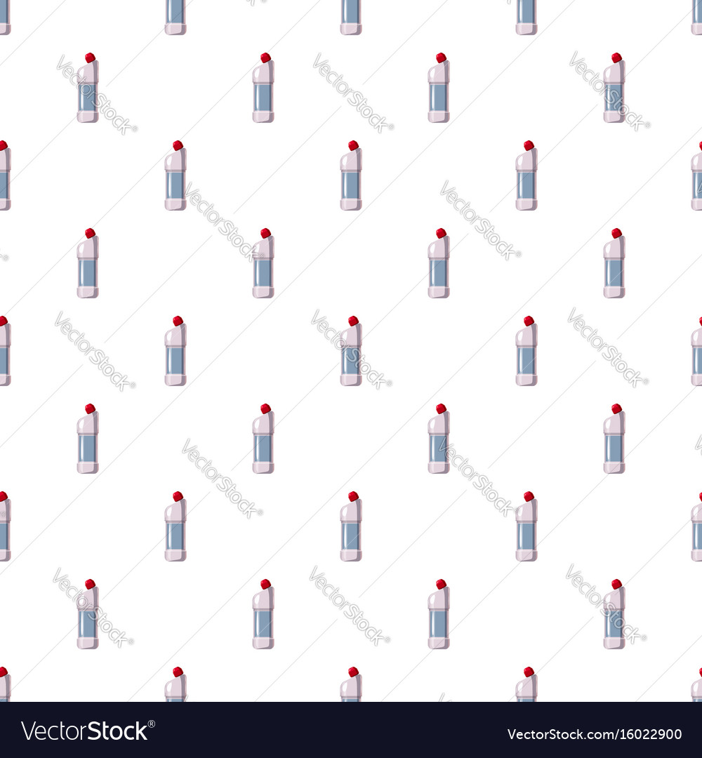 Plastic bottle detergent pattern Royalty Free Vector Image
