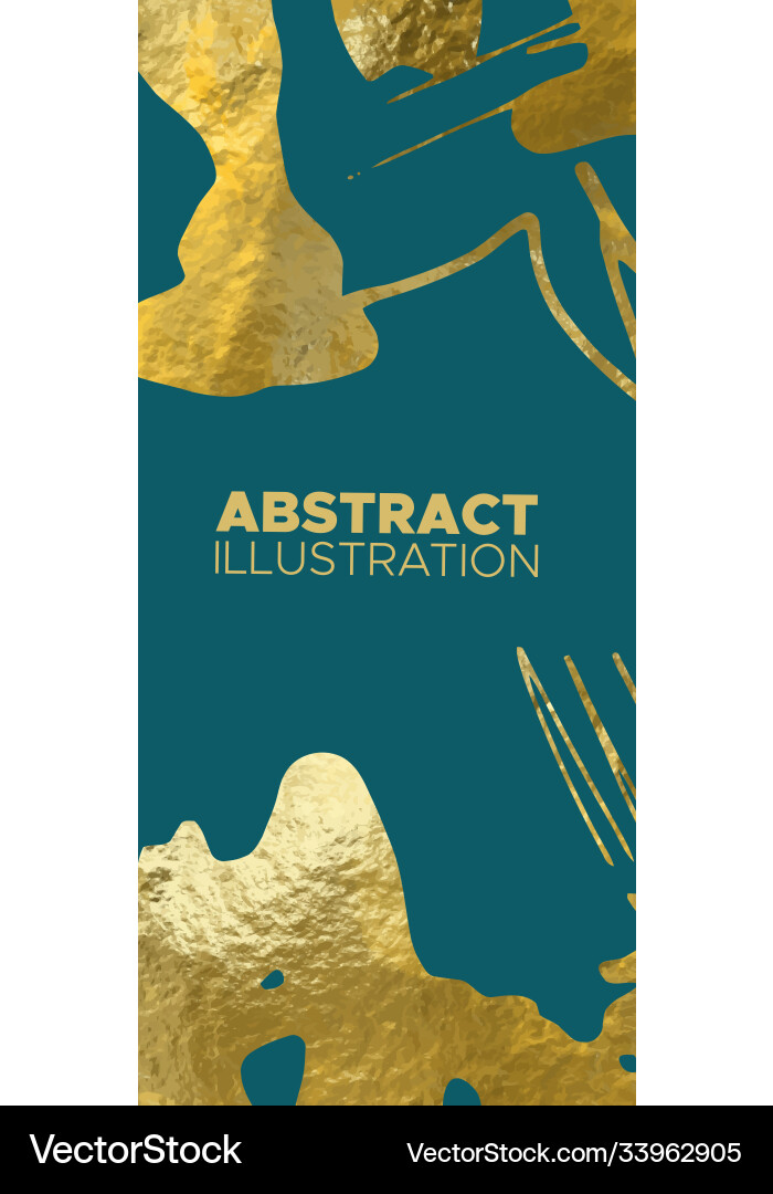 Blue and gold design templates for banner Vector Image