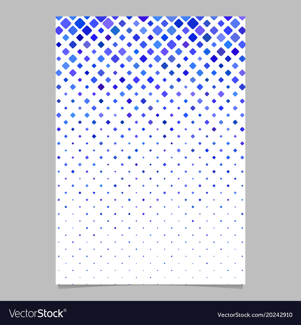 Geometrical Diagonal Square Pattern Background Vector Image