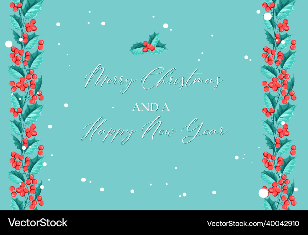 Happy new year background greeting card Royalty Free Vector
