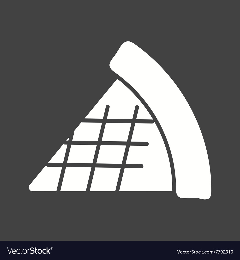 Slice pie Royalty Free Vector Image - VectorStock