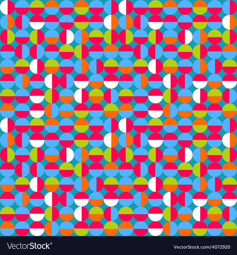 Seamless retro pattern Royalty Free Vector Image