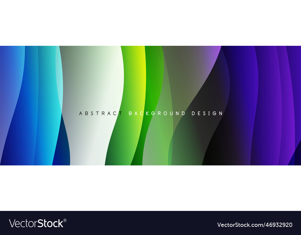 Trendy simple fluid color gradient abstract Vector Image