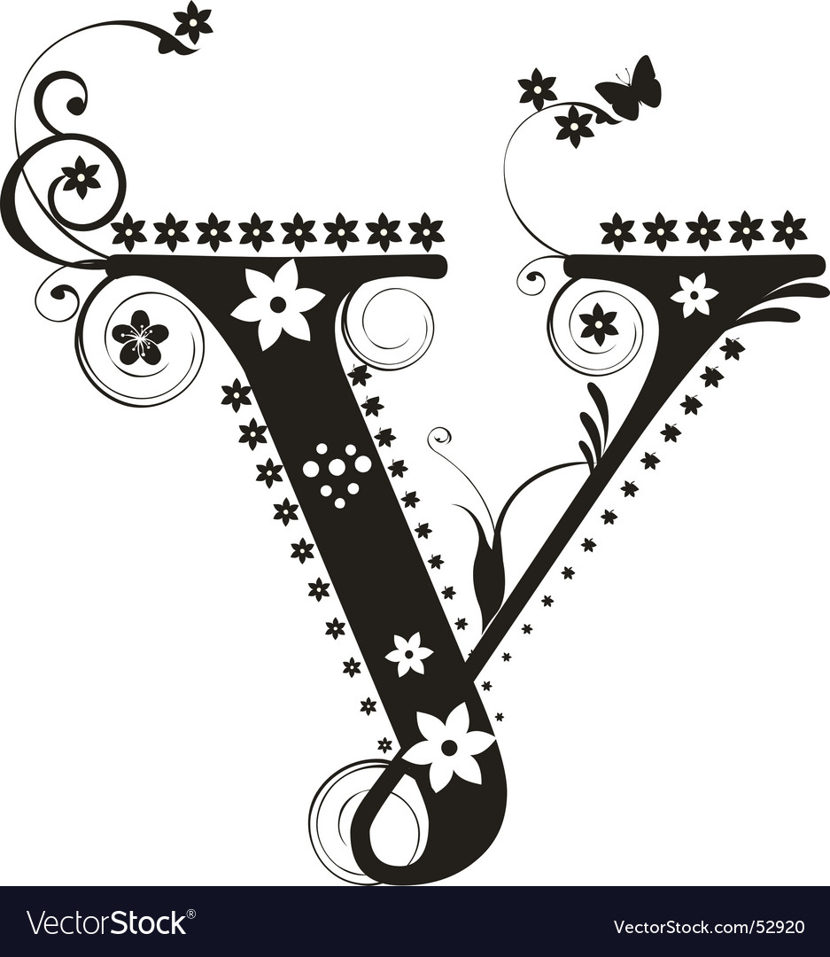 V Royalty Free Vector Image - VectorStock