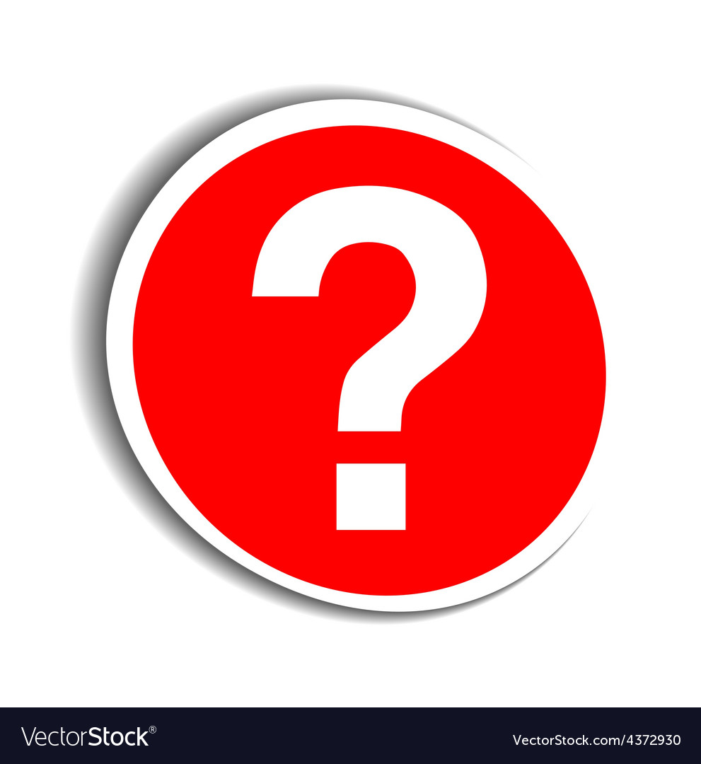 Question mark Royalty Free Vector Image - VectorStock