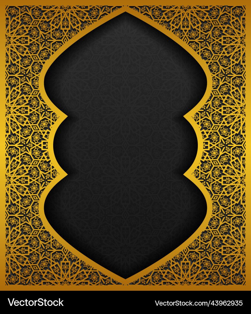Traditional floral background Royalty Free Vector Image