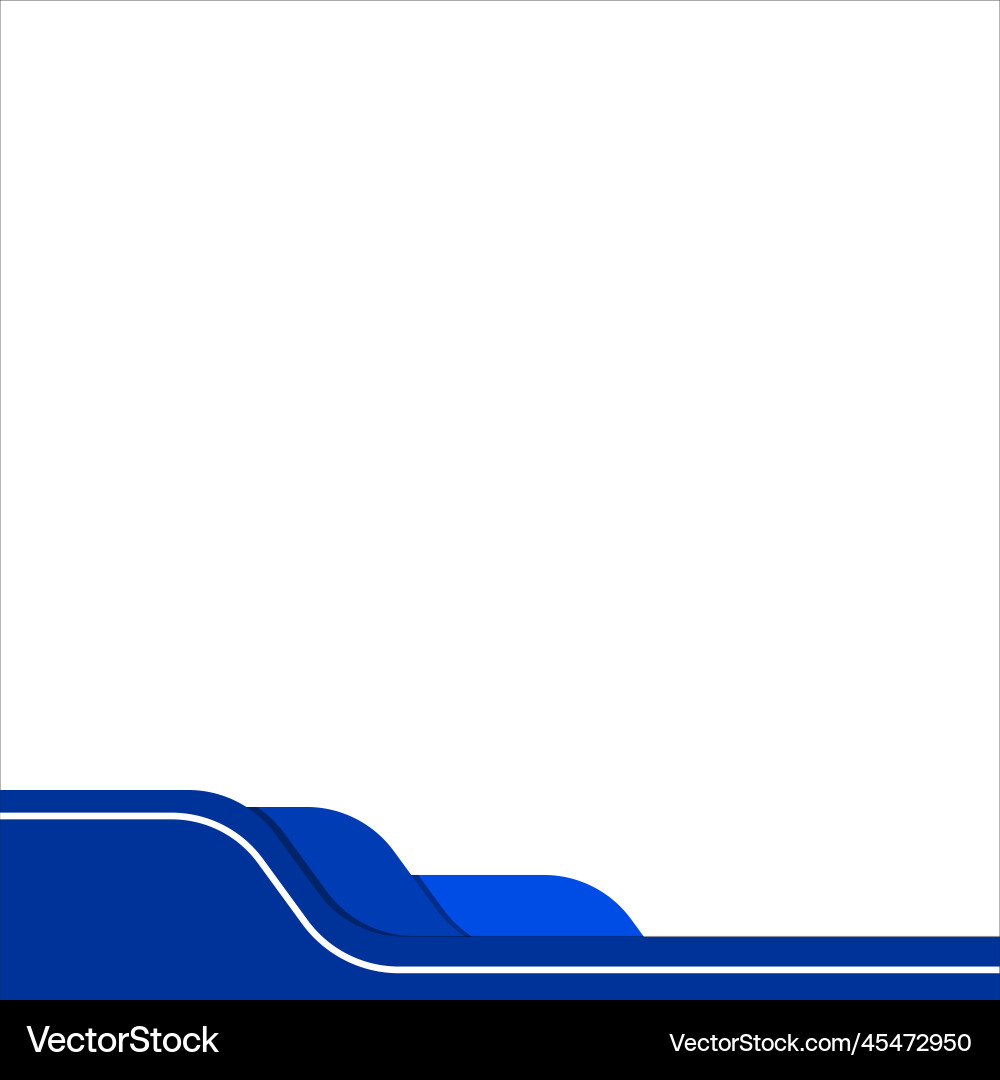 Business footer design Royalty Free Vector Image