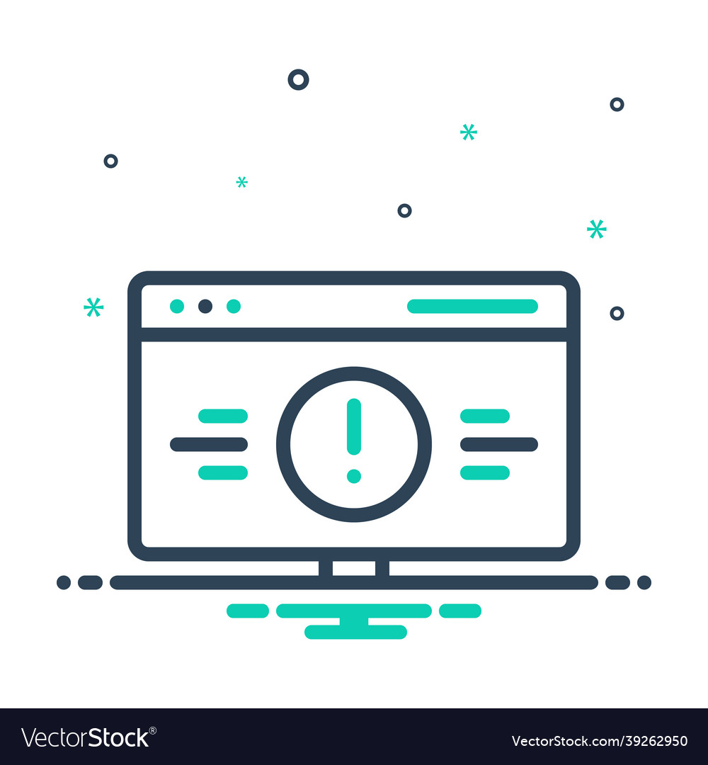Error Royalty Free Vector Image - VectorStock