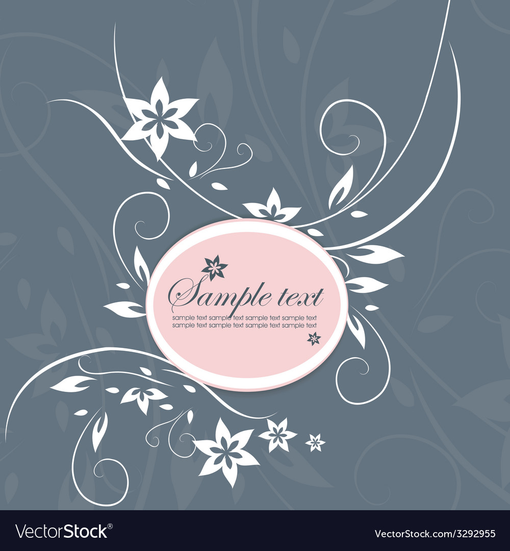 Template frame Royalty Free Vector Image - VectorStock