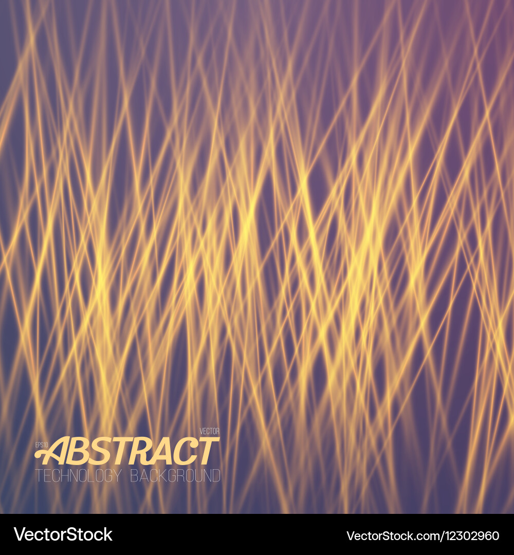 Laser effect futuristic light painting Royalty Free Vector