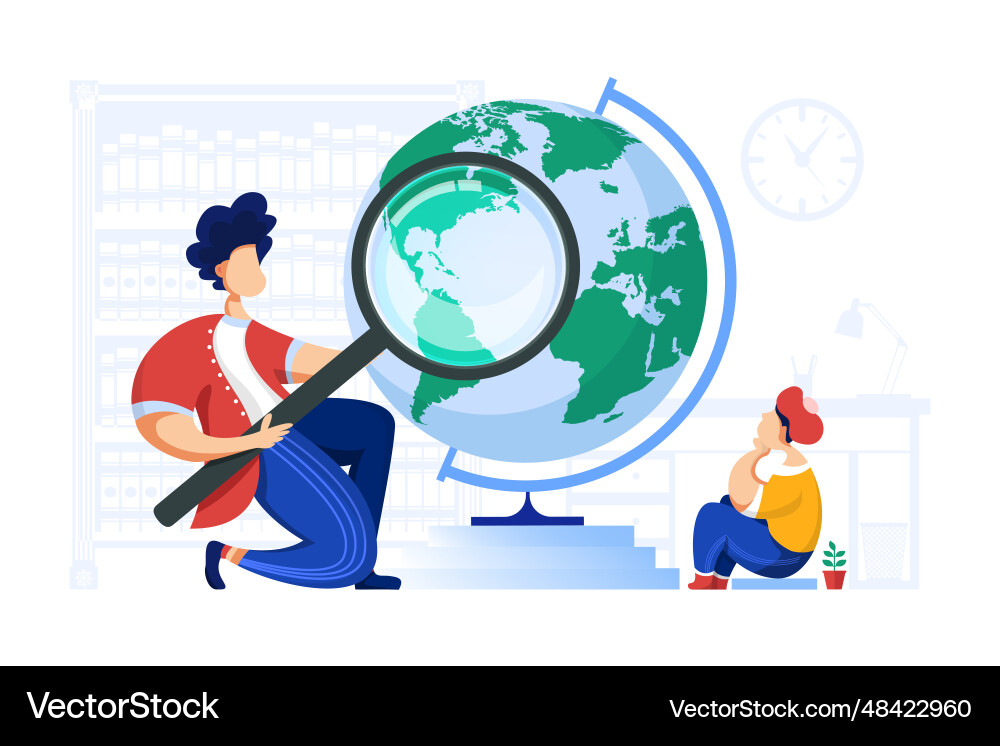 School and education concept on white background Vector Image