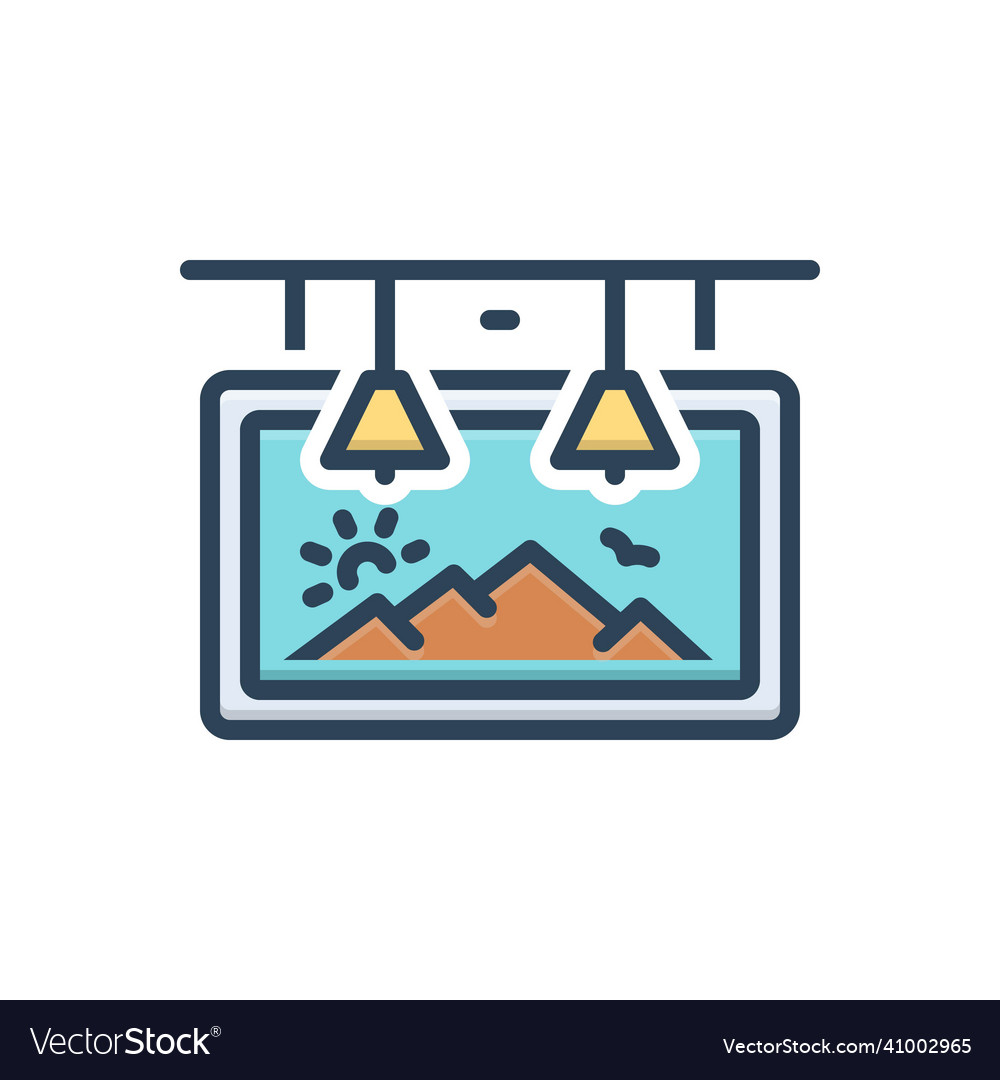 Exhibit Royalty Free Vector Image - VectorStock