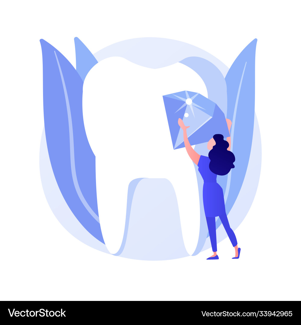 Grills jewelry teeth abstract concept Royalty Free Vector