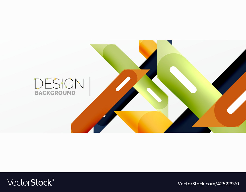 Background overlapping lines dynamic Royalty Free Vector