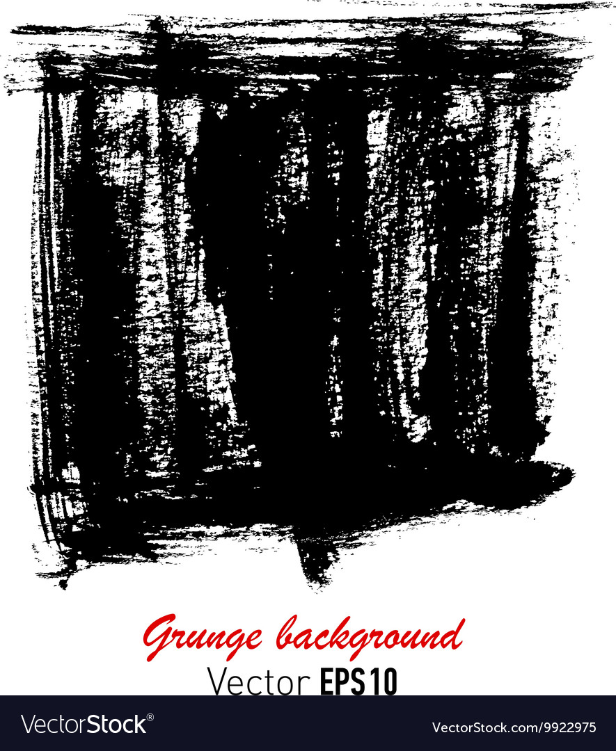 Grunge hand drawn texture for your design Vector Image