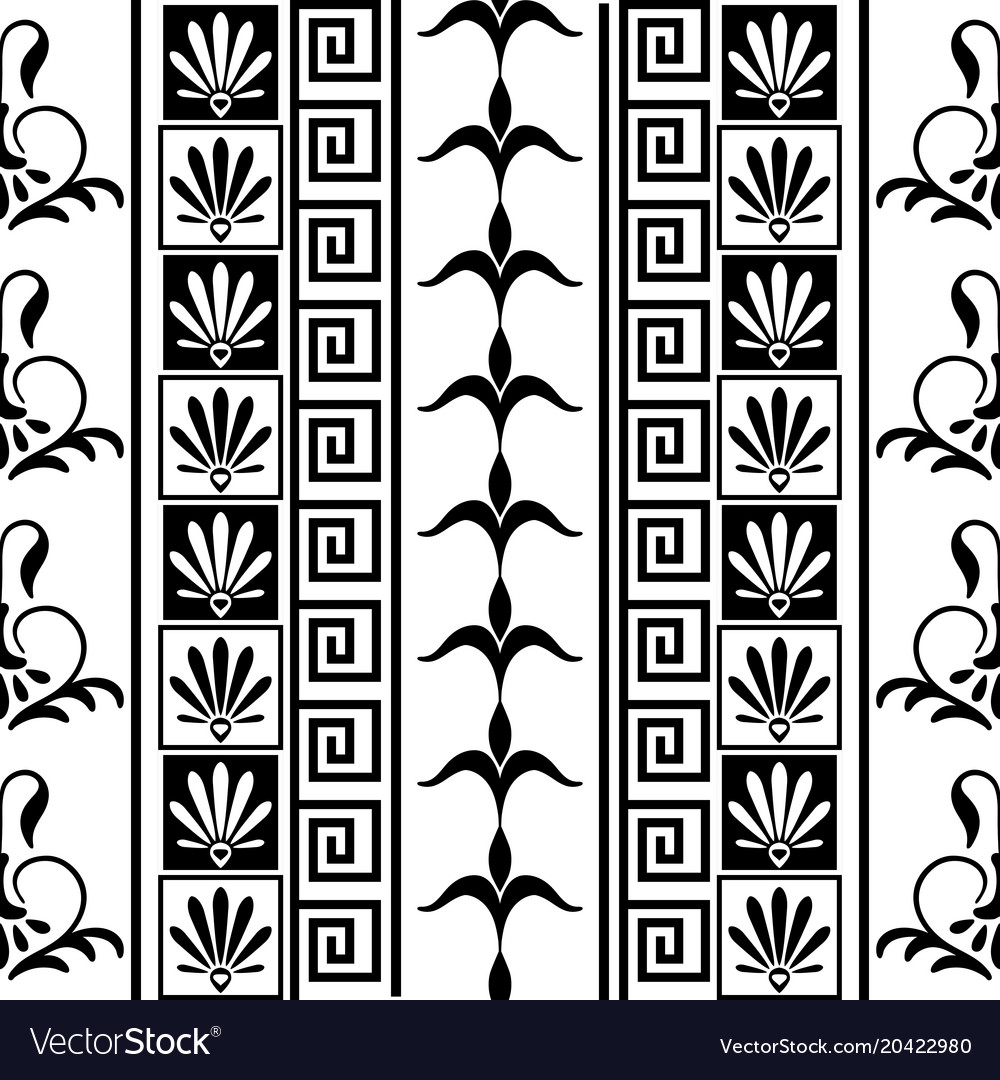 Antique seamless pattern Royalty Free Vector Image