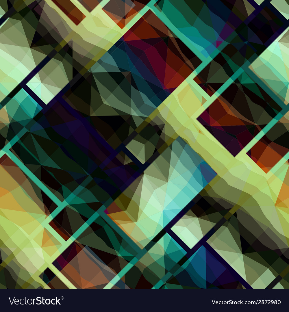 Green abstract pattern Royalty Free Vector Image