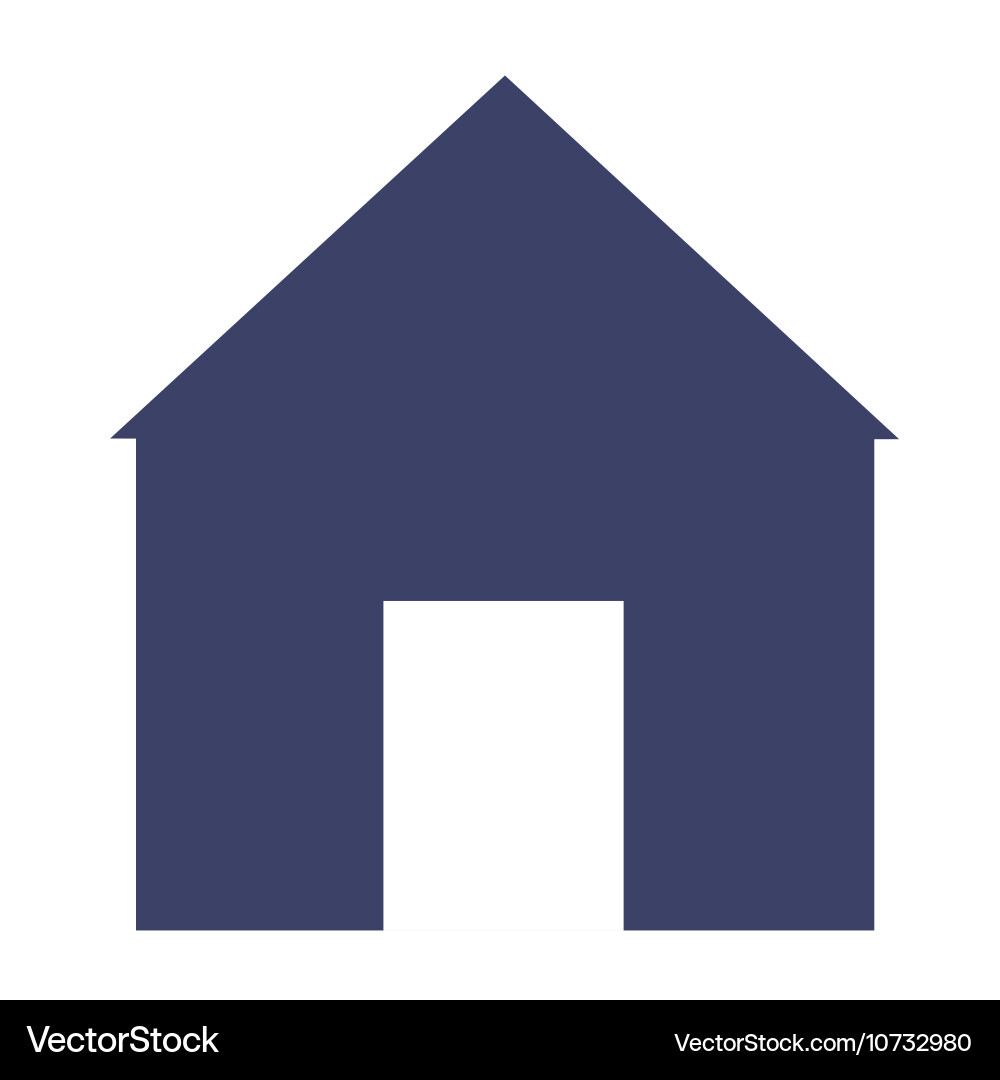High quality original trendy icon house Royalty Free Vector