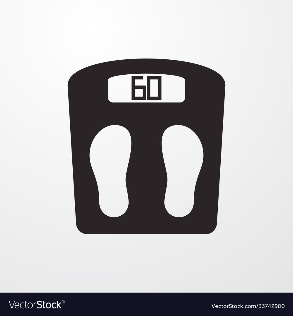 Scale icon Royalty Free Vector Image - VectorStock