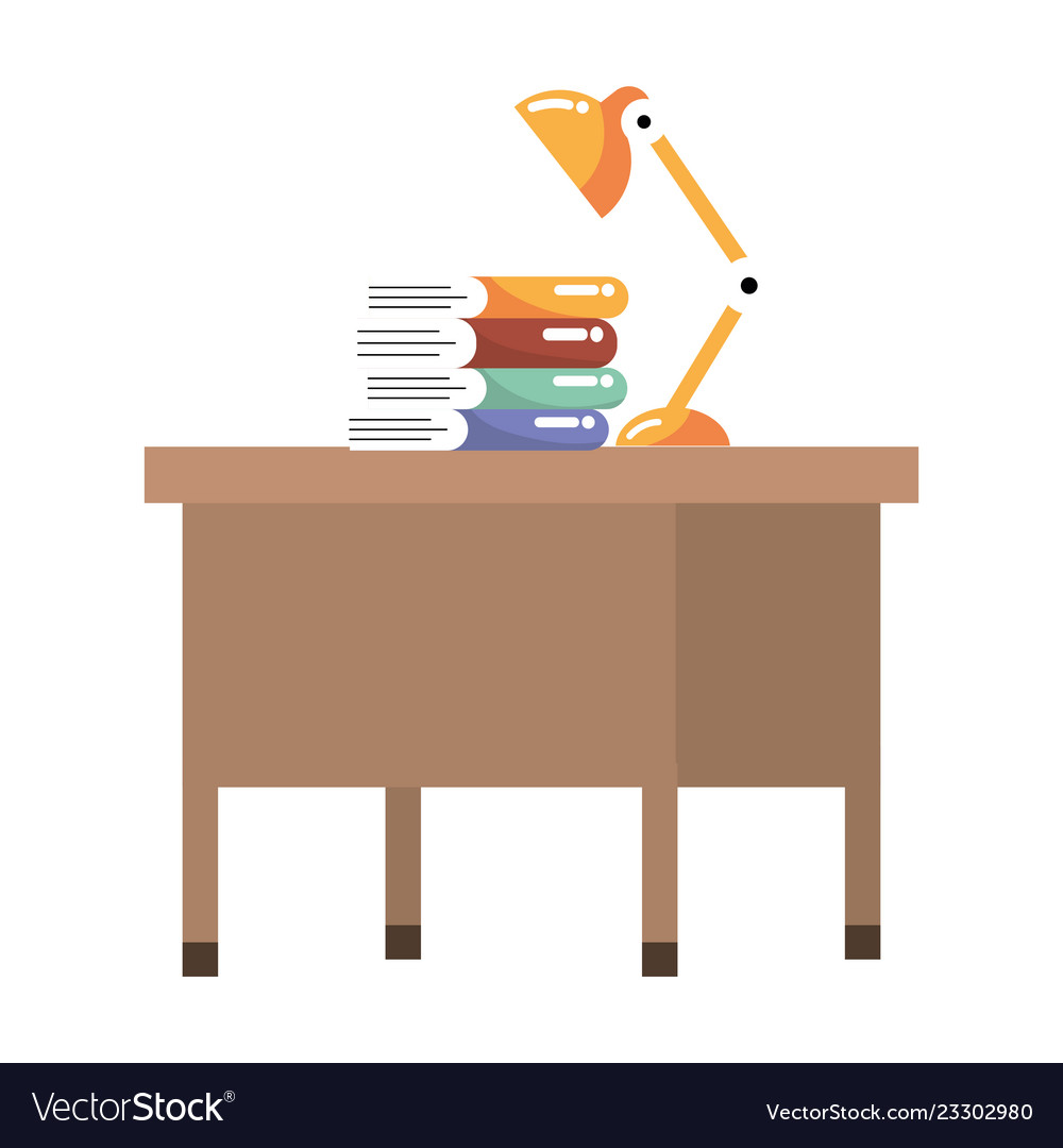 School study element cartoon Royalty Free Vector Image