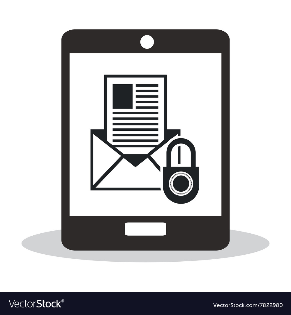 Security system design Royalty Free Vector Image