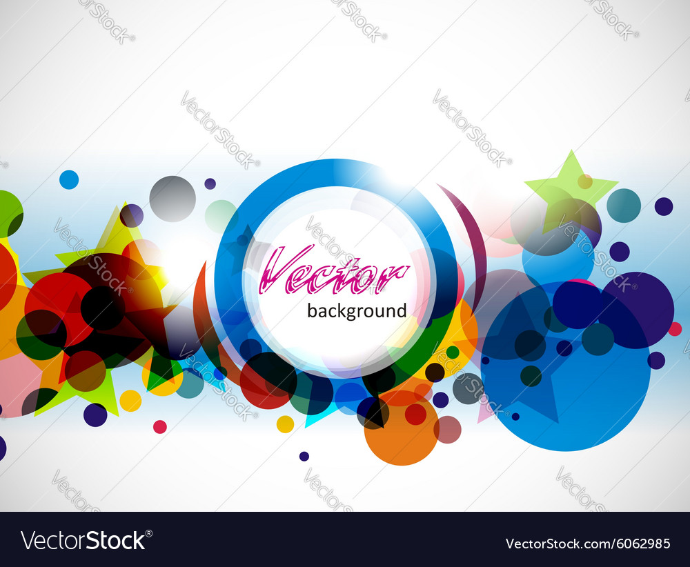 Circle background Royalty Free Vector Image - VectorStock