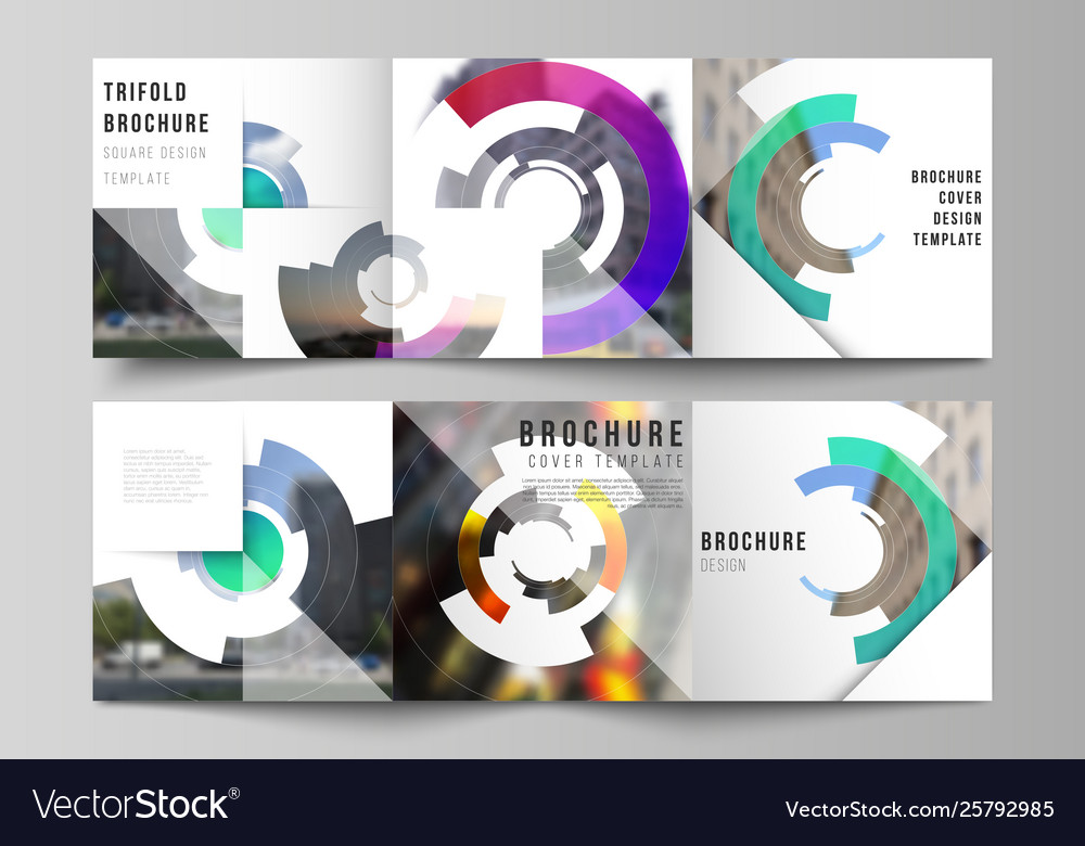 Minimal editable layout square Royalty Free Vector Image