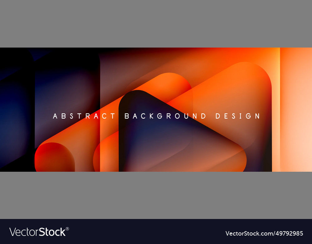 Shadow and light triangle background dynamic Vector Image
