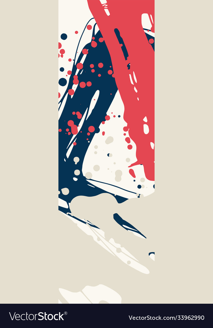 Abstract color hand drawn backgrounds for design Vector Image