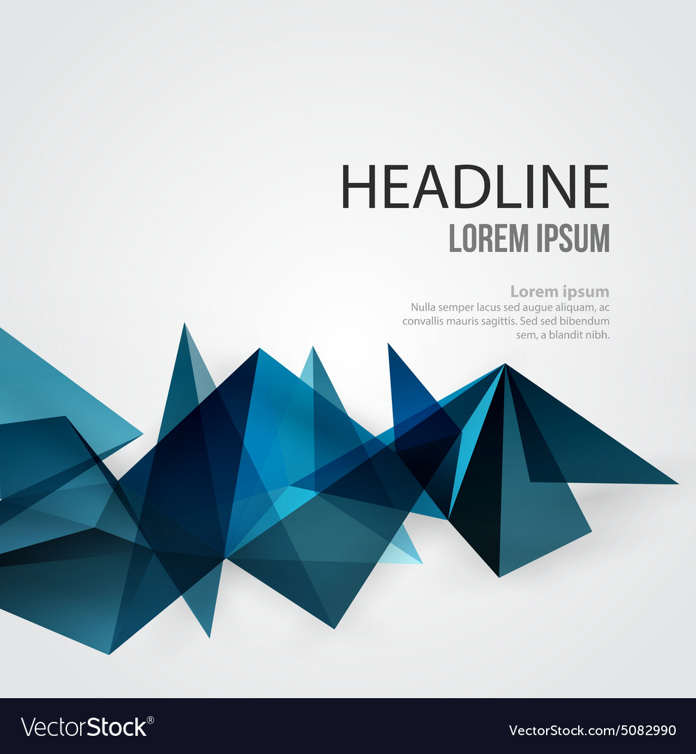 Abstract geometric background design Royalty Free Vector