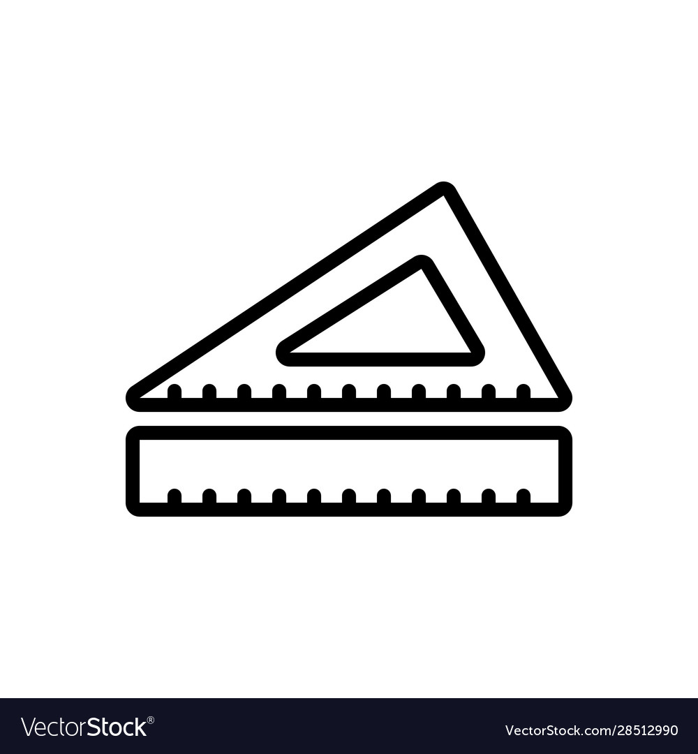 Set square Royalty Free Vector Image - VectorStock