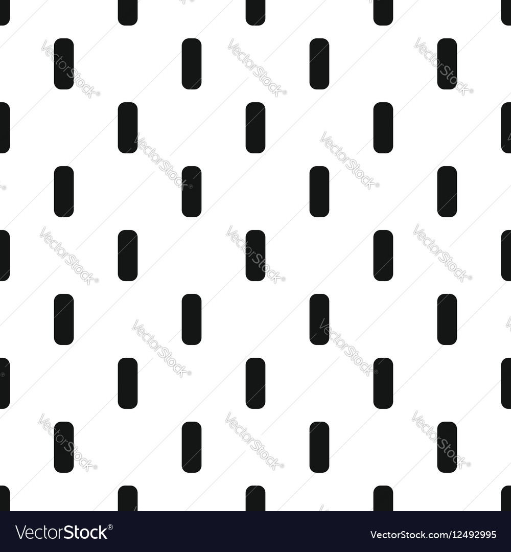 Minute division on clock pattern simple style Vector Image