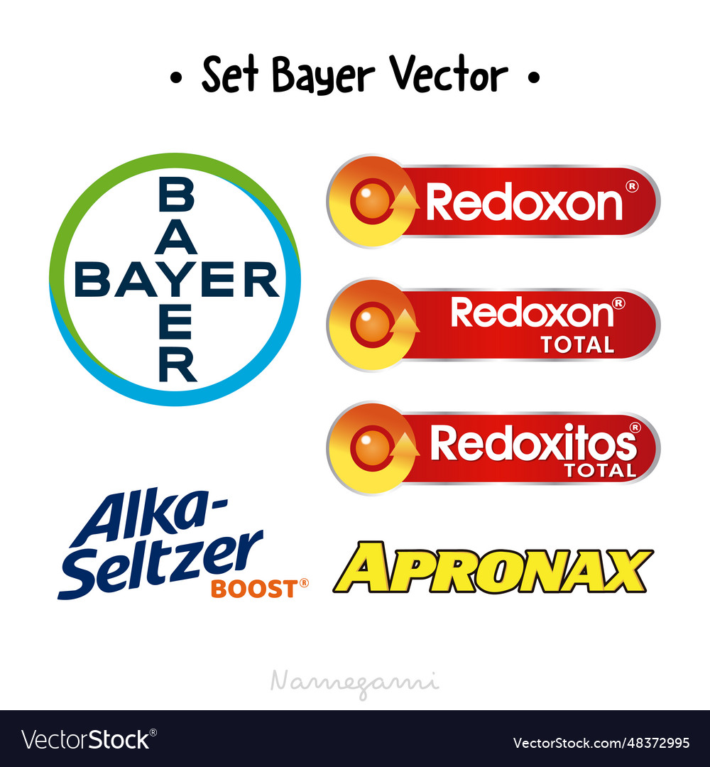 Set bayer Royalty Free Vector Image - VectorStock