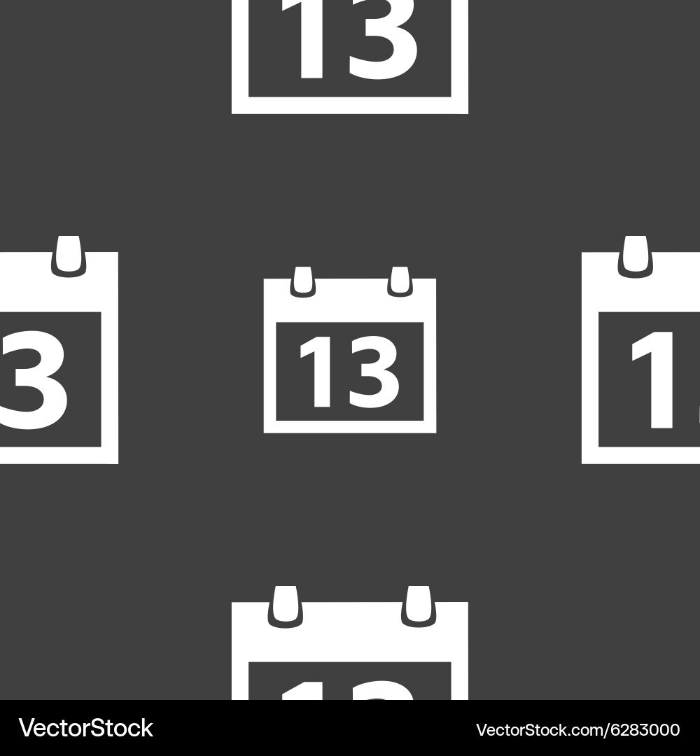 Calendar sign icon days month symbol date button Vector Image