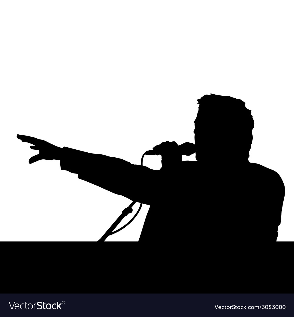 Spokesman Royalty Free Vector Image - VectorStock