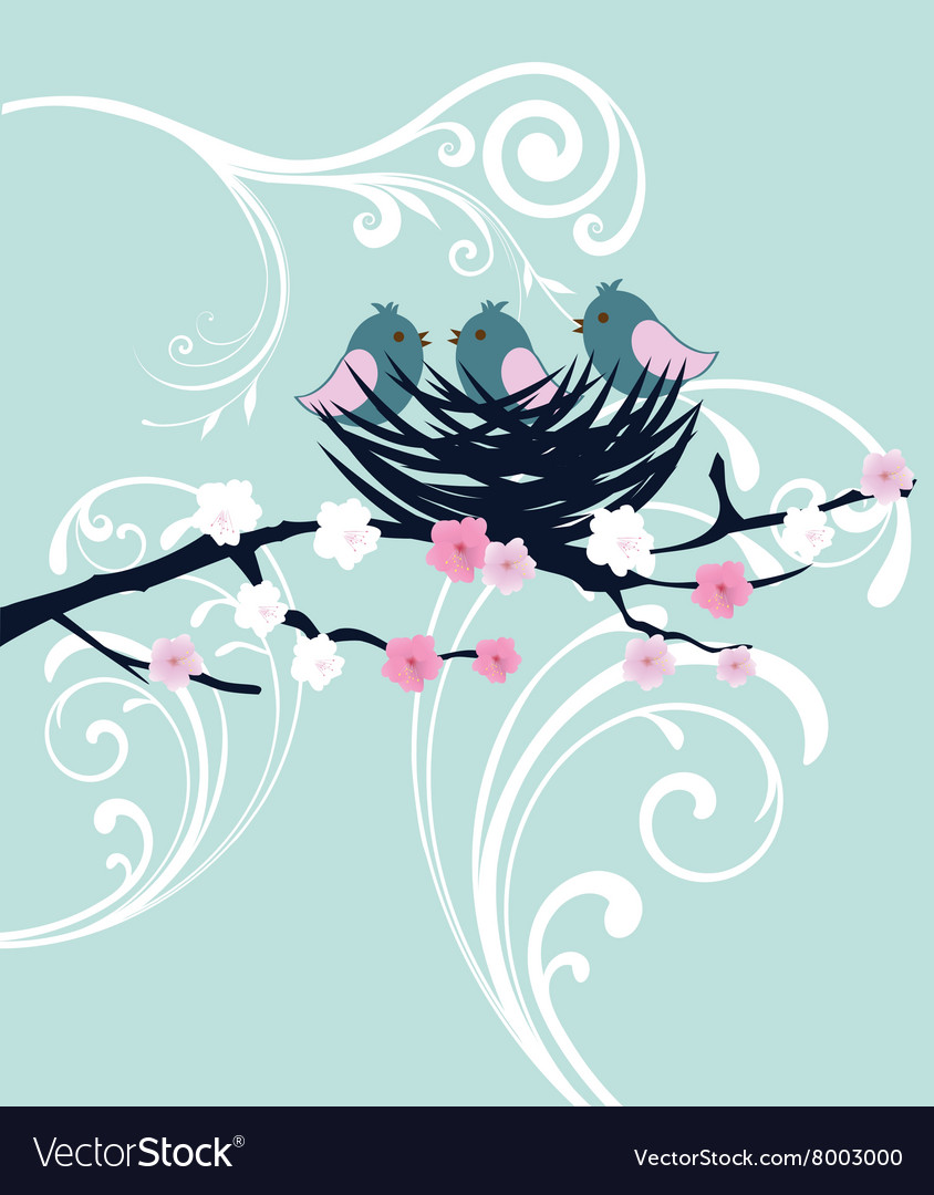 Three Royalty Free Vector Image - VectorStock