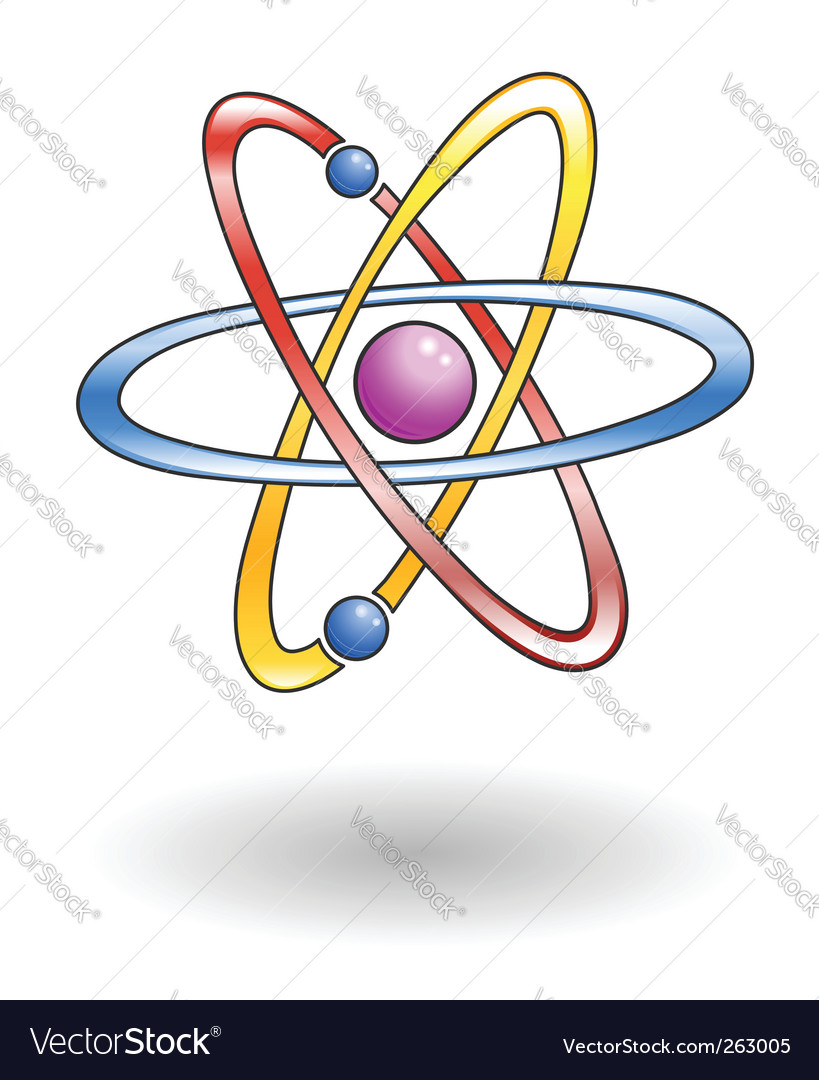 Atom Royalty Free Vector Image - VectorStock