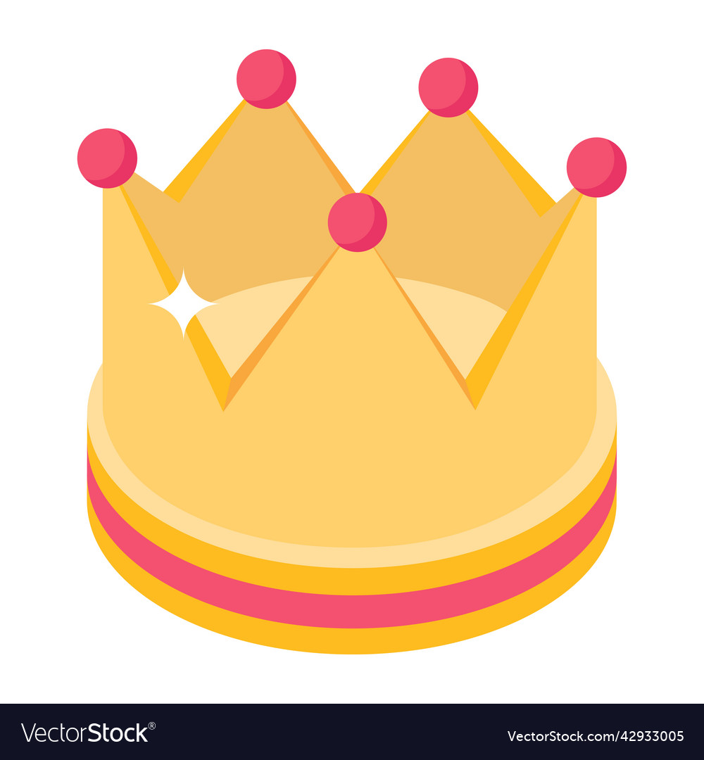 Crown Royalty Free Vector Image - VectorStock