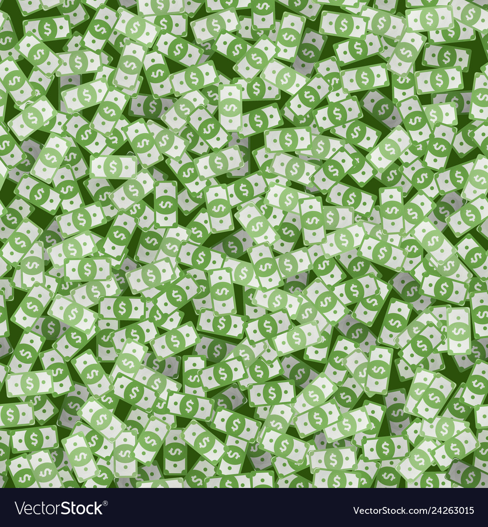 Dollar seamless pattern background Royalty Free Vector Image
