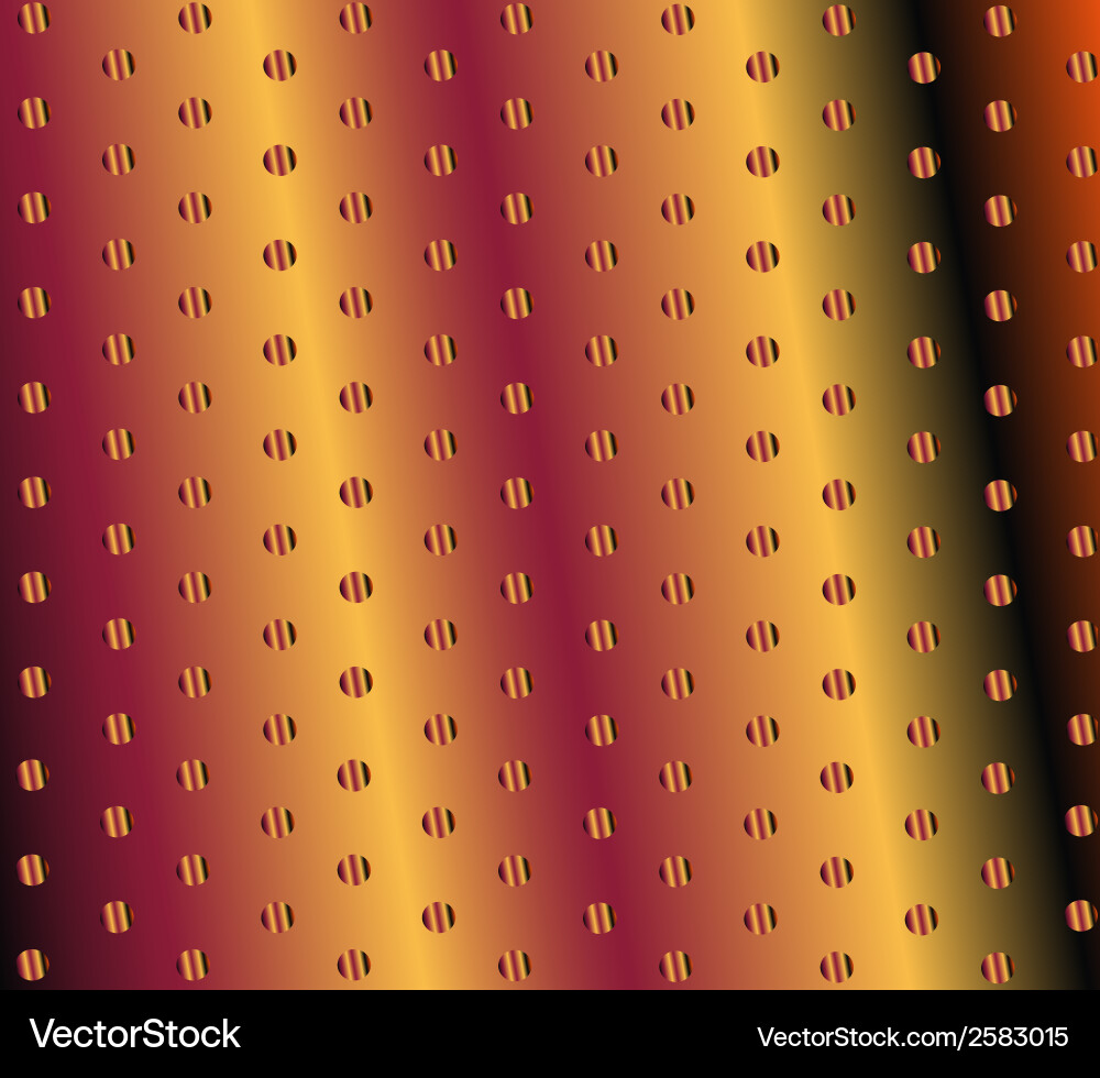 Metal background or texture brushed gold plate Vector Image