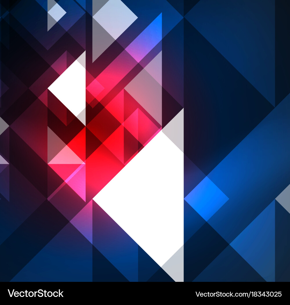 Cosmic electric background with shiny glowing Vector Image