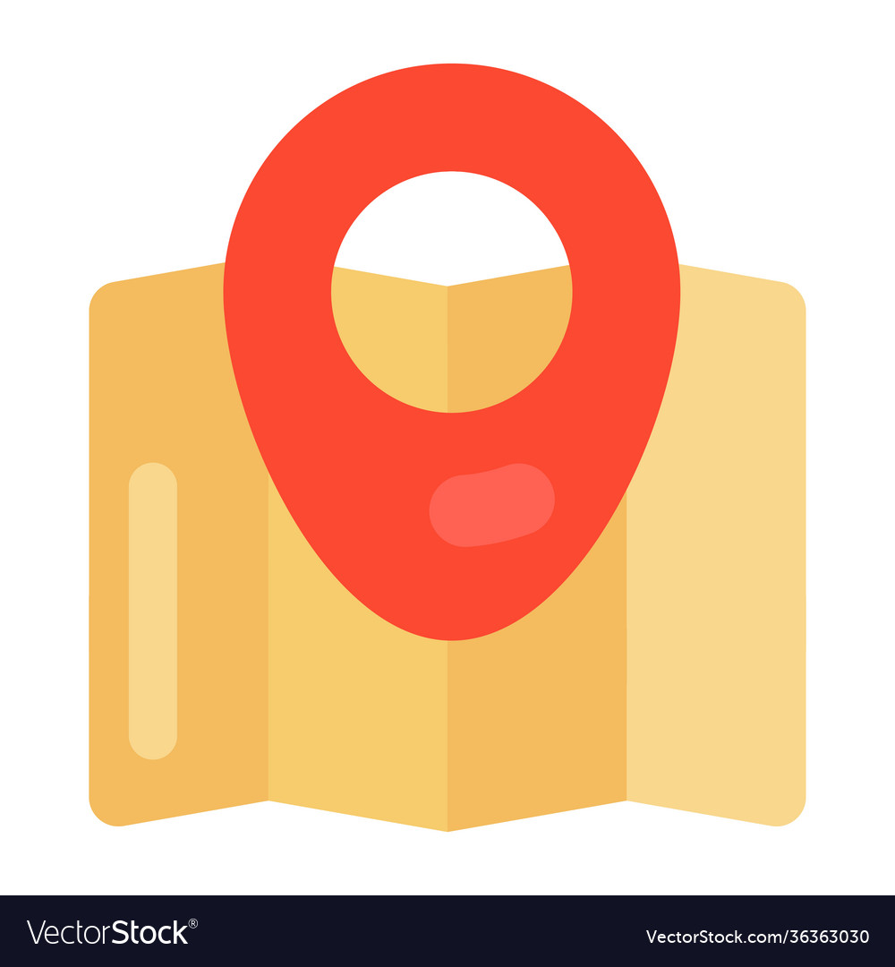 Map navigation Royalty Free Vector Image - VectorStock