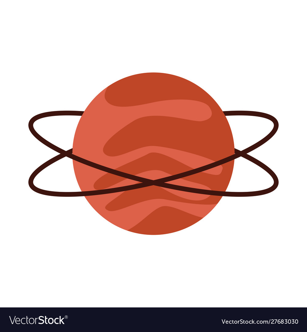 Uranus planet icon flat design Royalty Free Vector Image Uranus planet icon flat design Royalty Free Vector Image
