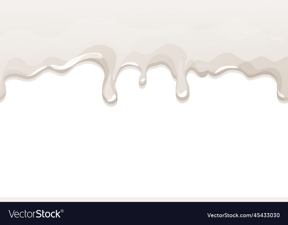 Yogurt cream splash texture dripping liquid ice Vector Image Yogurt cream splash texture dripping liquid ice Vector Image