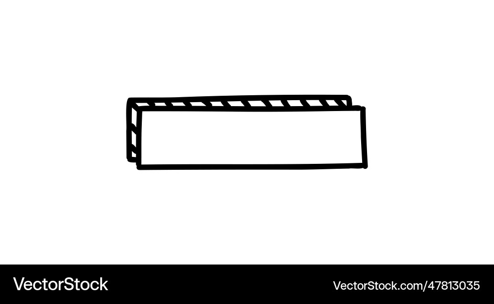 Doodle bullet journal labels hand drawn dairy Vector Image