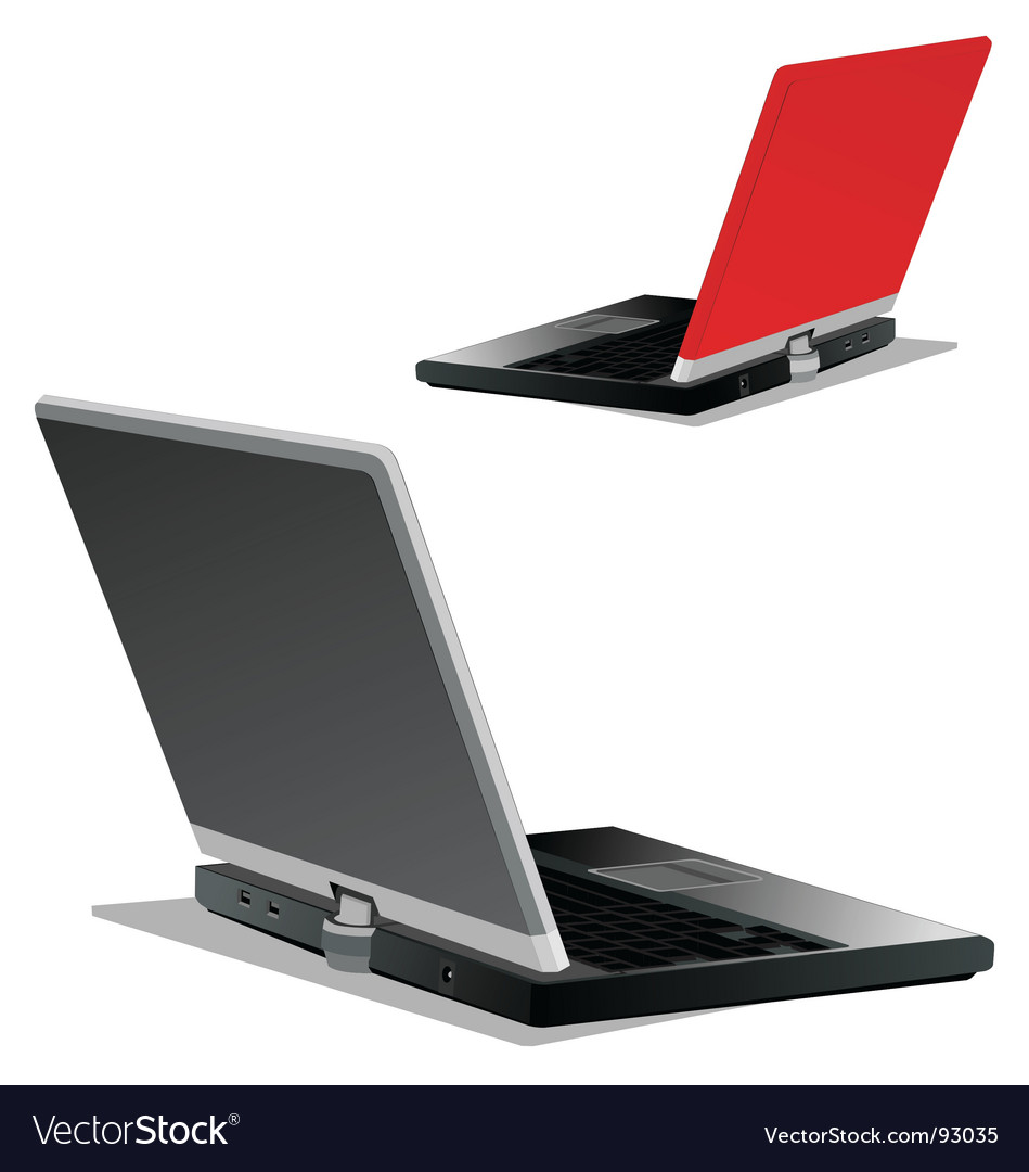 Laptops Royalty Free Vector Image - VectorStock